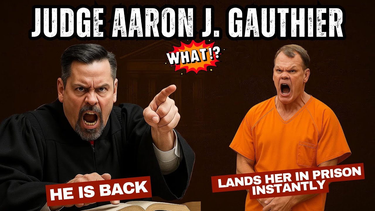 Judge Aaron J. Gauthier’s Shocking Courtroom Ruling Stuns Everyone ...