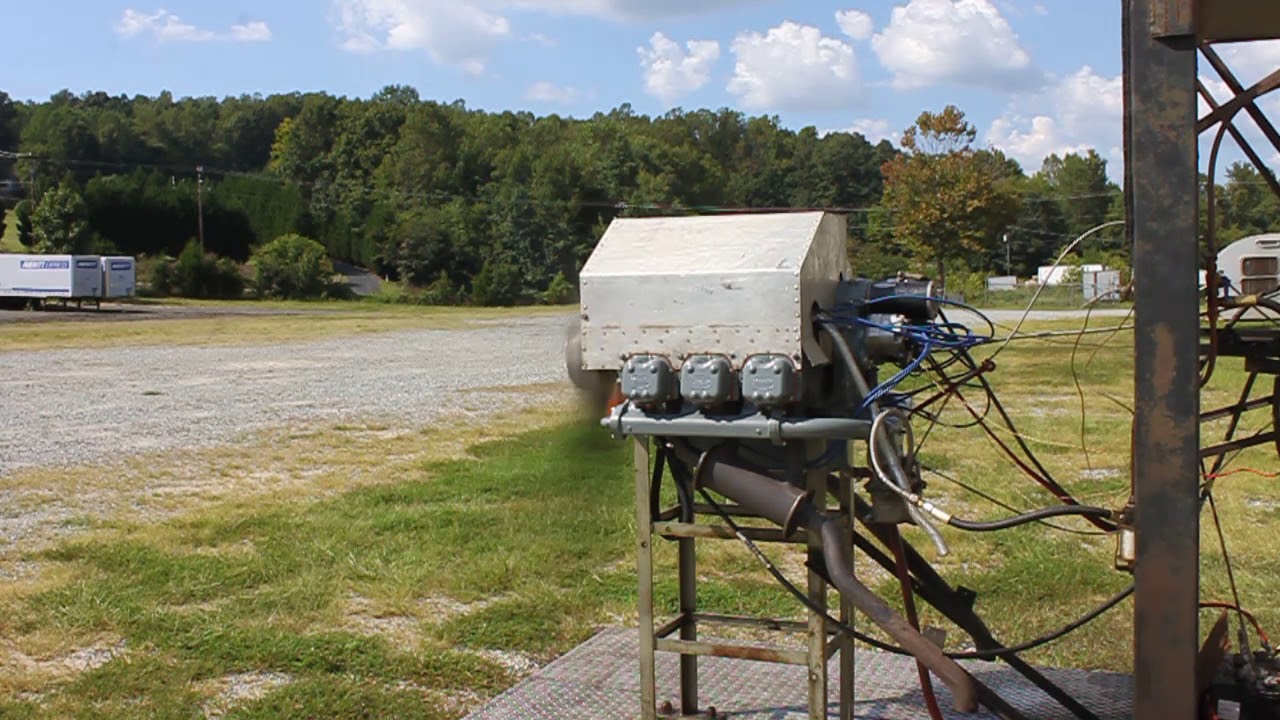 PS's Franklin 165 Engine Run - YouTube
