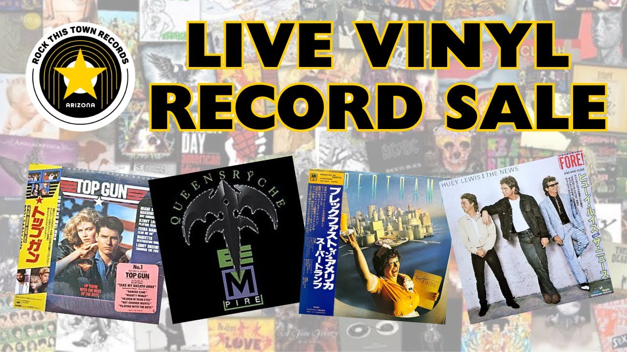 FRIDAY NIGHT LIVE VINYL RECORD SHOW - May 17, 2024 - YouTube