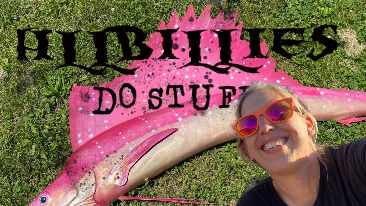 Ridiculous S#*t I Bought Online: Painting A Sailfish PINK - YouTube