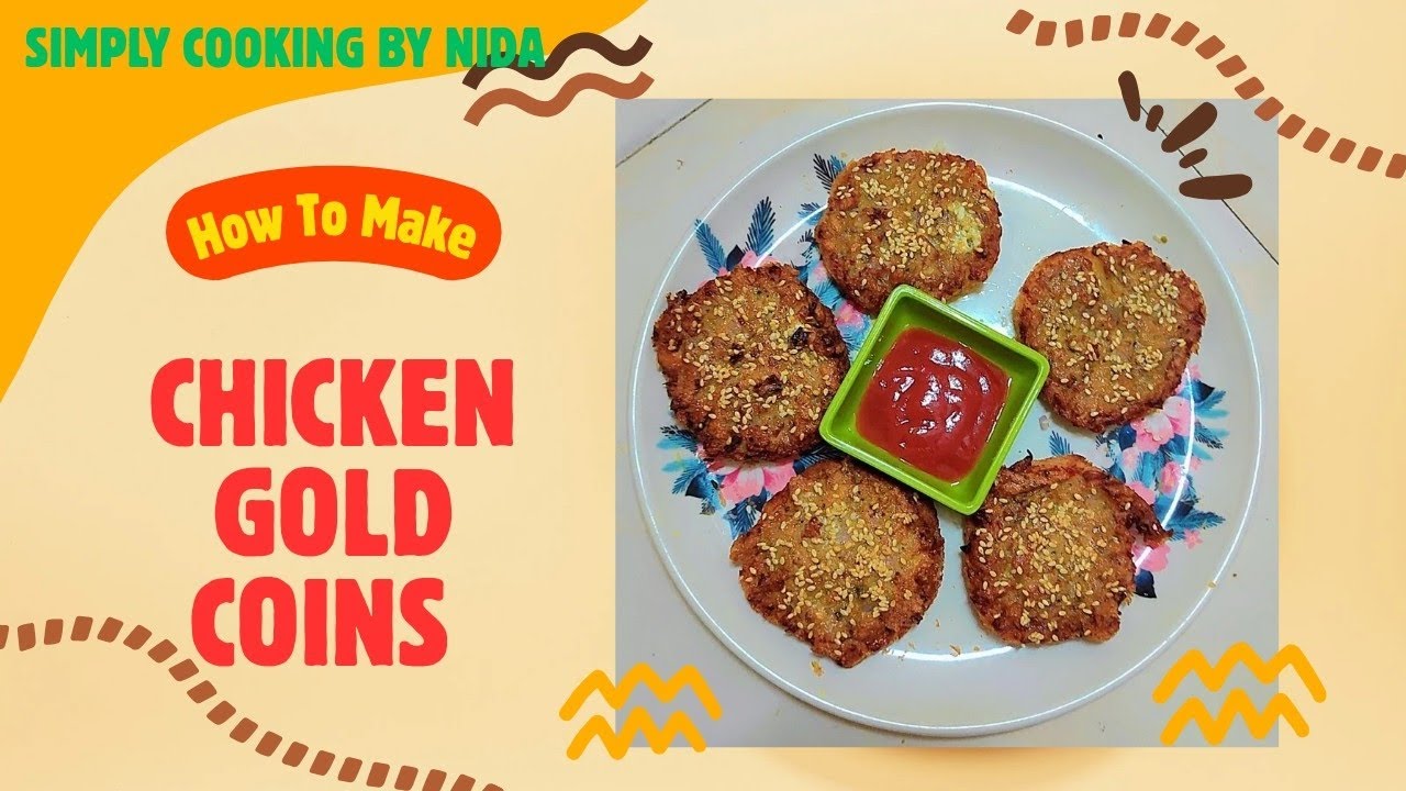 Chicken Gold Coins 🐥🪙|simply cooking by NIDA #food #cooking #chicken # ...
