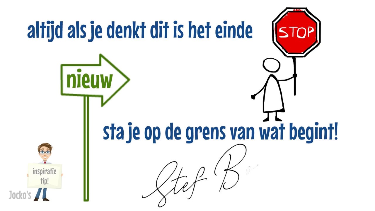 stef bos - altijd als je denkt dit is het einde nieuw begin - YouTube