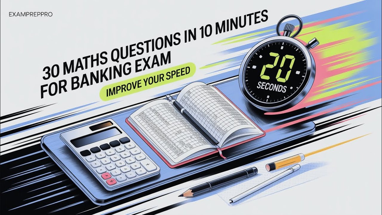 Fast Math Practice: 30 Simplification Problems (20s Timer) | ASPIRANTS ...