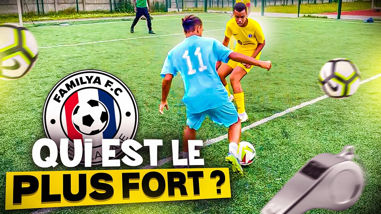 QUI EST LE JOUEUR LE PLUS FORT AU FAMILYA FC ? EP9 - YouTube