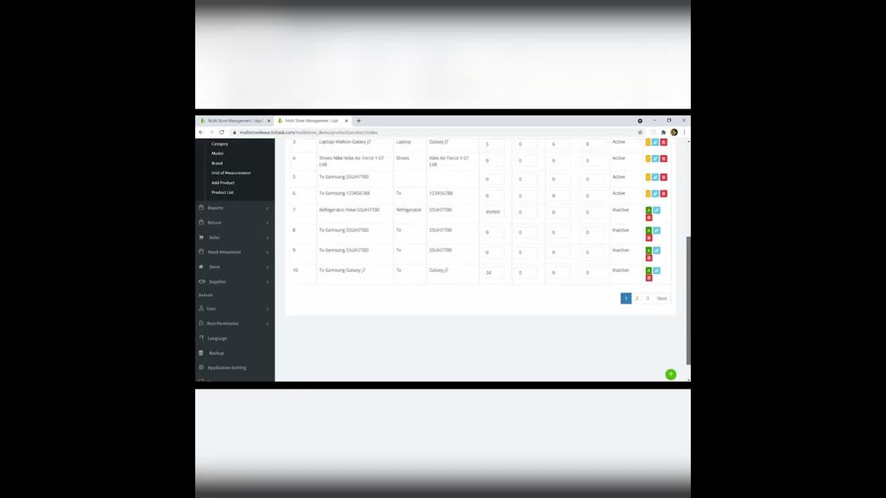 Multi Store Inventory Management System with Full Accounts and ...