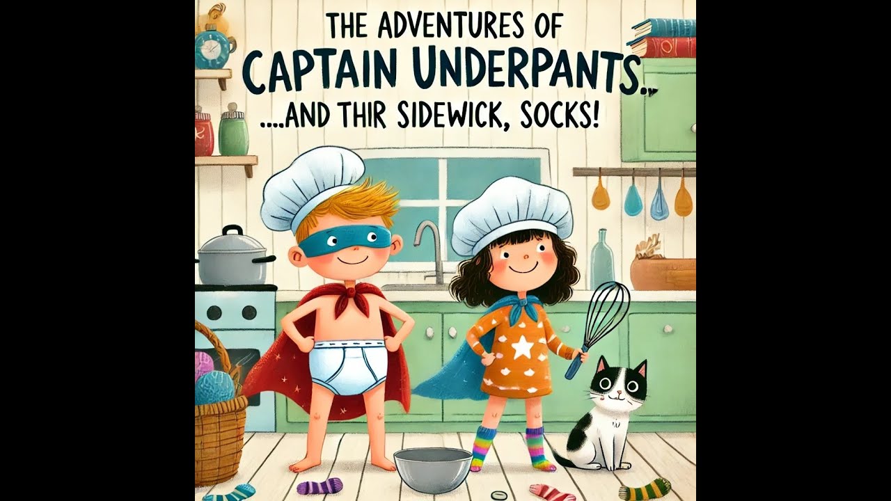 The Adventures of Captain Underpants...and His Sidekick, Socks - YouTube