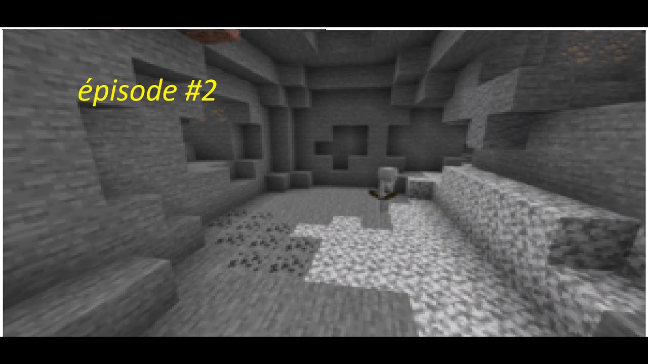 video minecraft #2 la grotte - YouTube