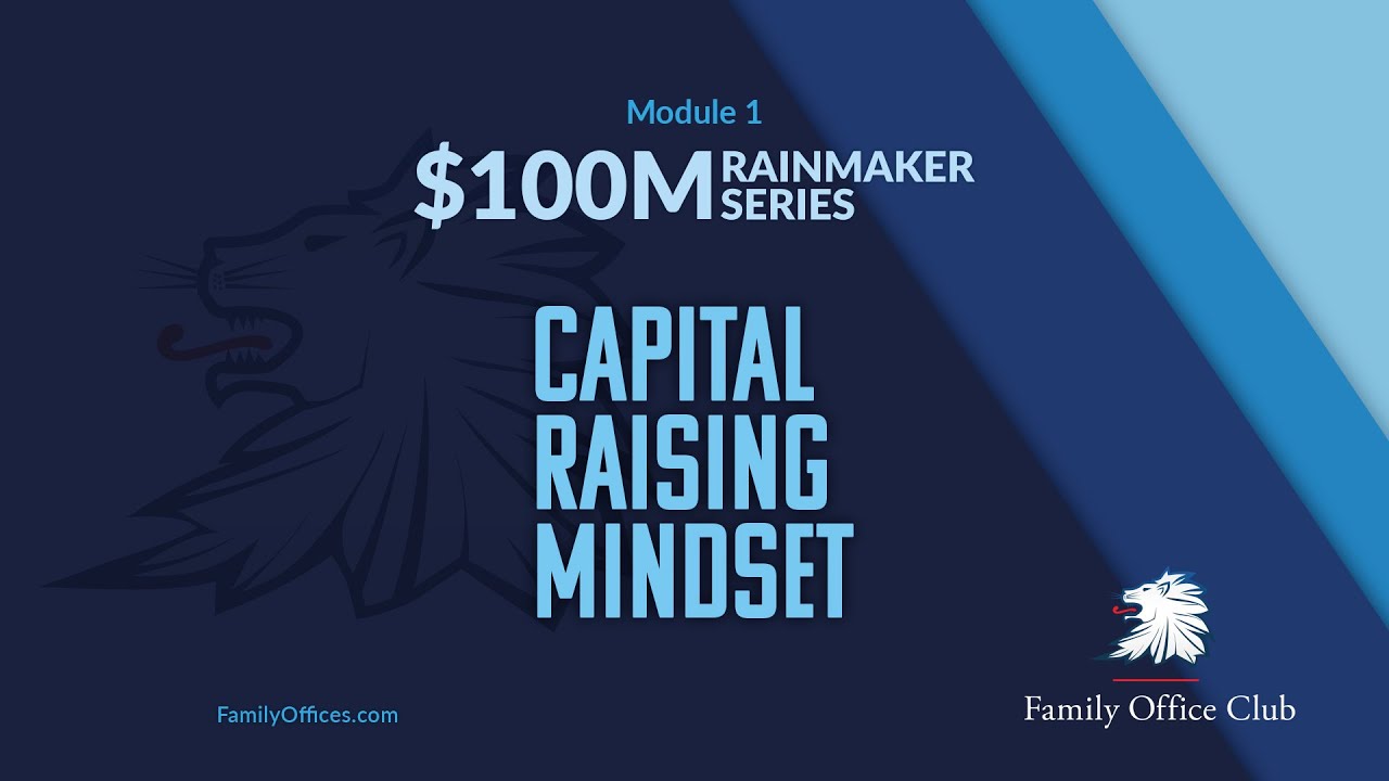 Capital Raising Mindset | Ep 1 - YouTube