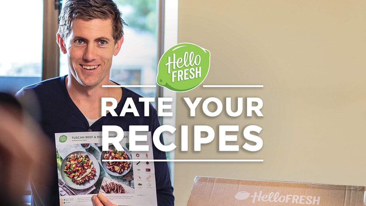 Rate your recipes - YouTube