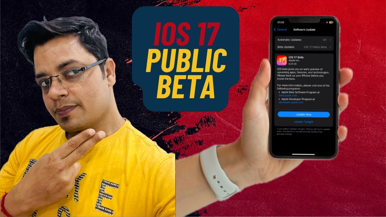 How to Download and Install iOS 17 Public Beta on iPhone and iPad - YouTube