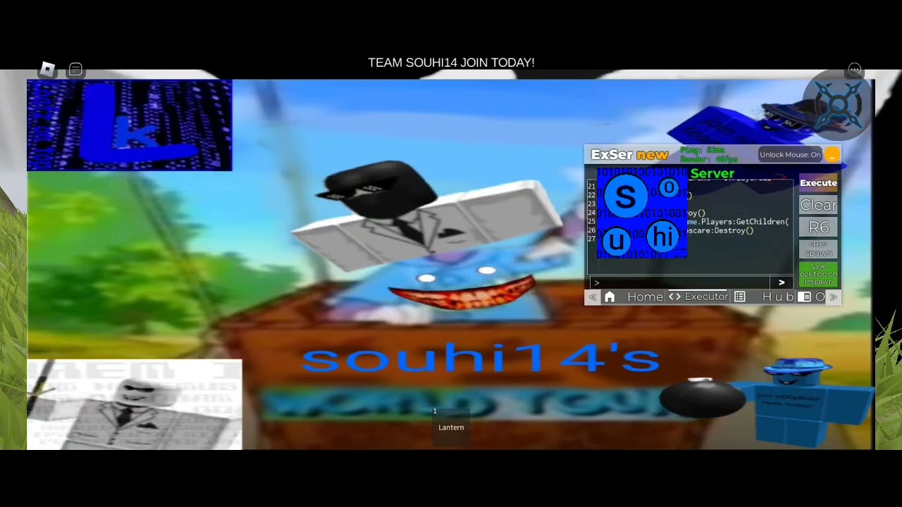 jumpscare souhi14 script - YouTube