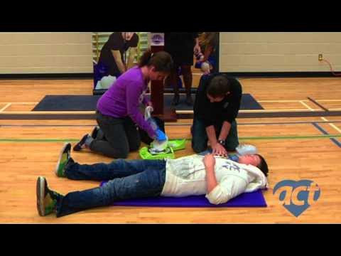 ACT High School CPR & Defibrillator Training Program for 20 high ...