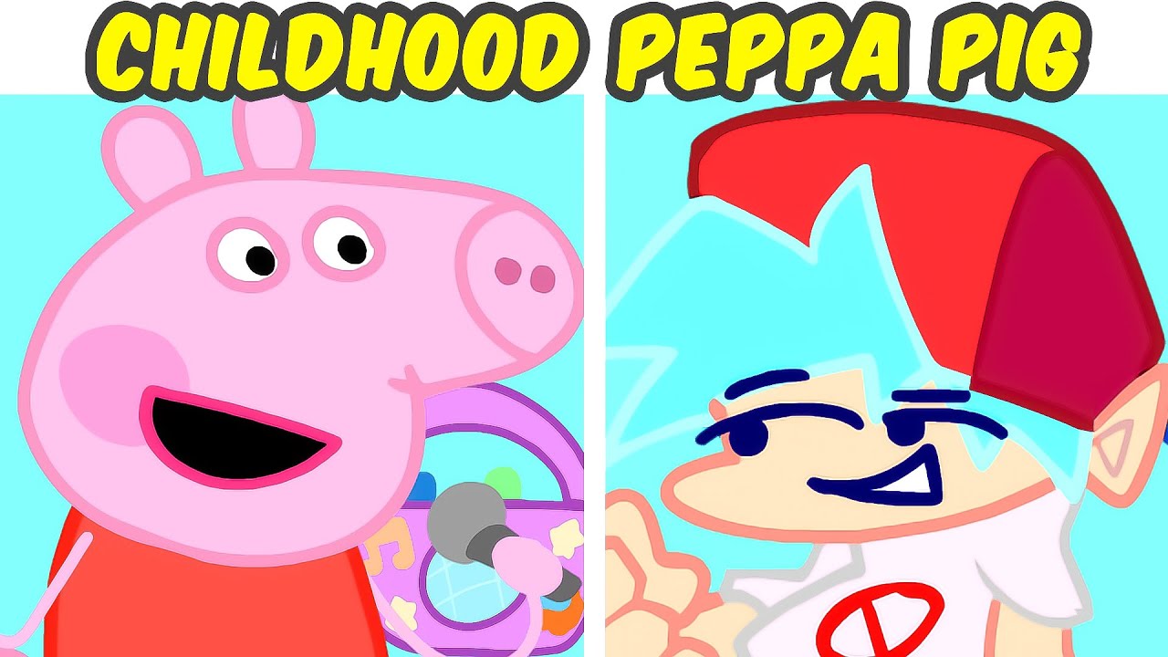 Friday Night Funkin' VS Your Childhood Peppa Pig (FNF MOD/Remix) - YouTube