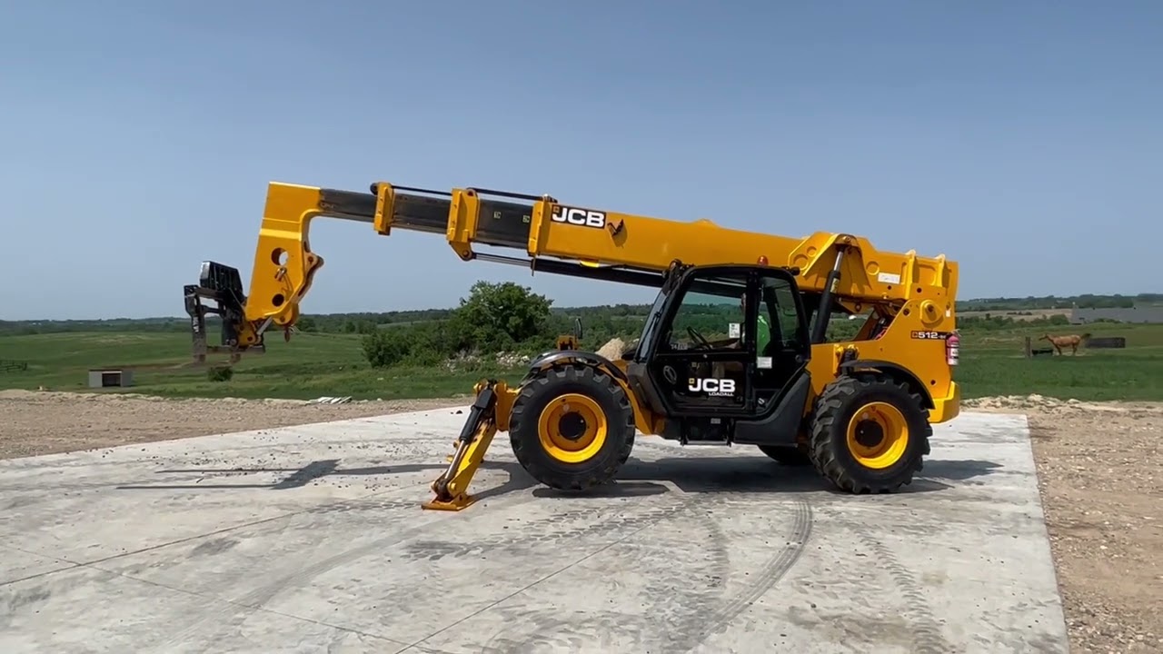 JCB 512-56 Telehandler: Specs & Dimensions | AllMachines