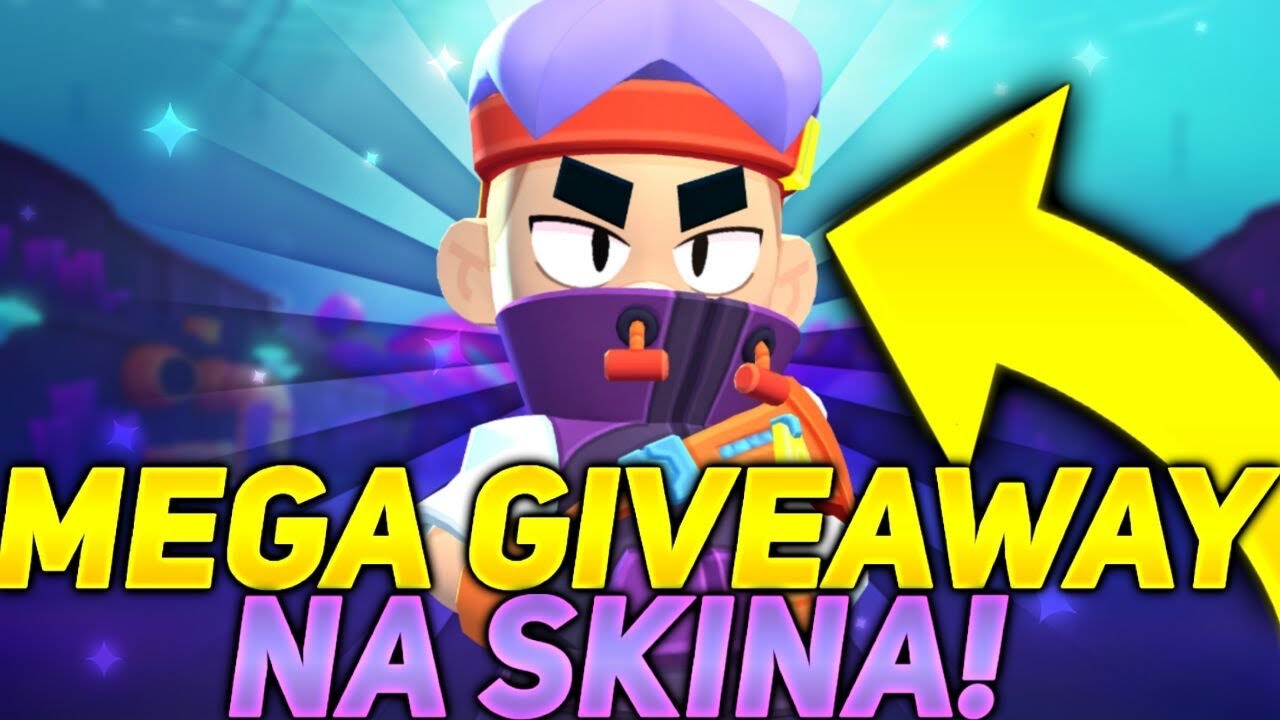 GIVEAWAY NA SKINA DO FANGA! *Octo Fang* BRAWL STARS - YouTube