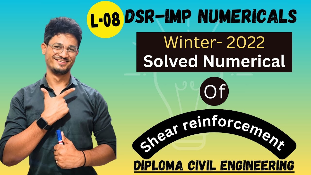 8* how to design shear reinforcement of beam|| DSR || civil engineering ...