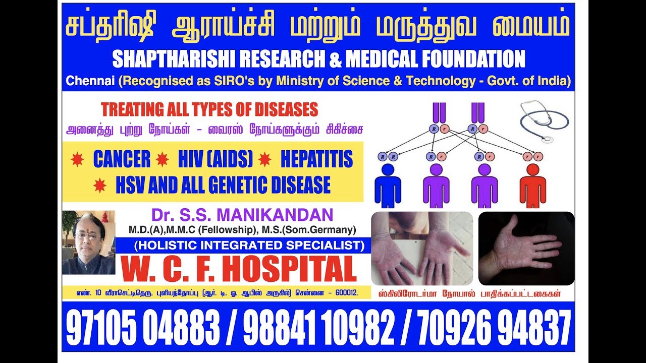Dr. S. S. Manikandan. M.D -9884110982 - YouTube