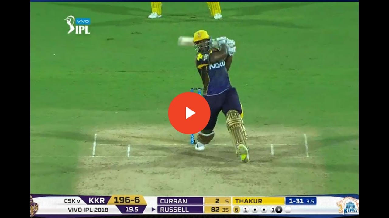 Andre Russell 88 FROM 32 BALL 2018 - YouTube