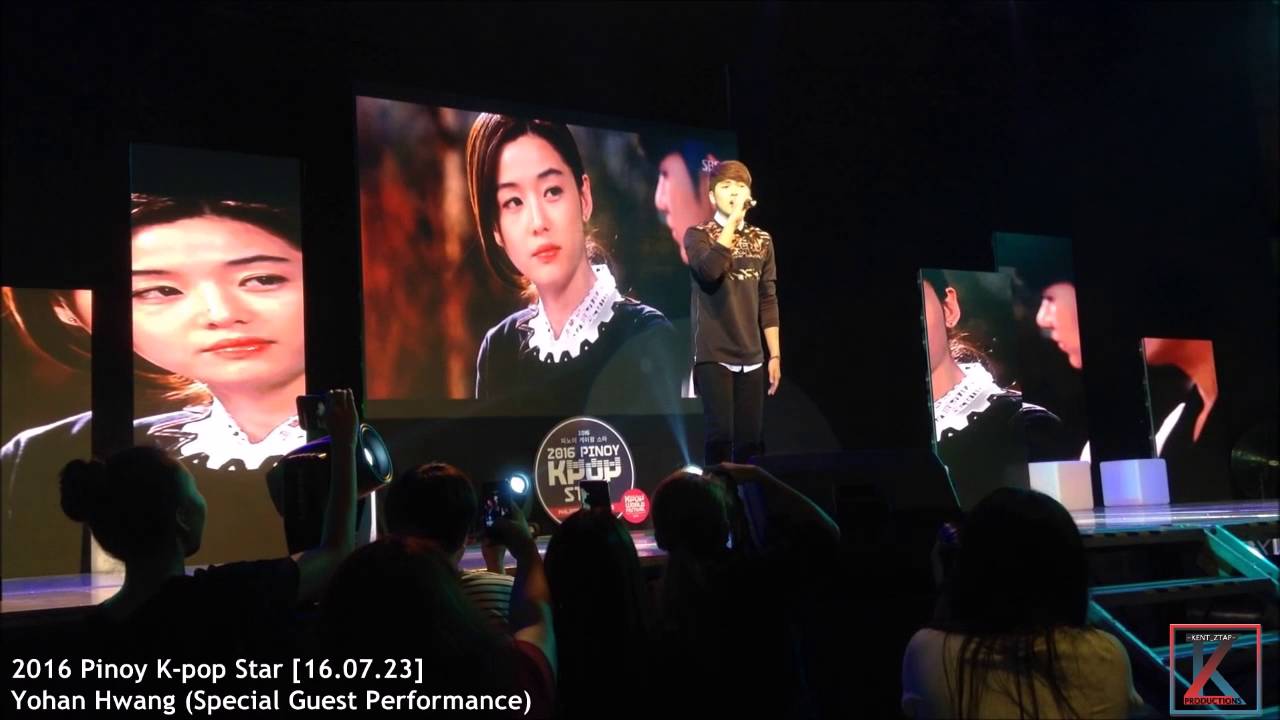 Yohan Hwang (Special Guest Performance) on 2016 Pinoy K-pop Star [Part ...