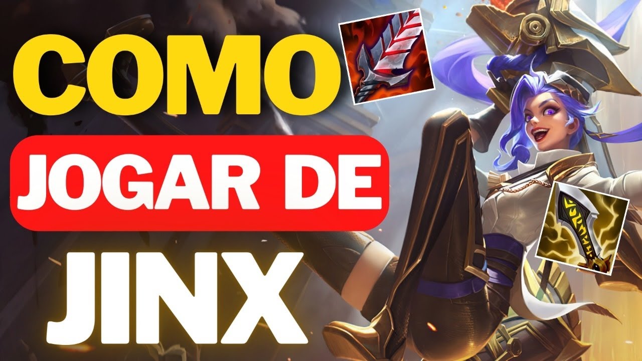 COMO JOGAR DE JINX WILD RIFT GAMEPLAY 2023 - YouTube