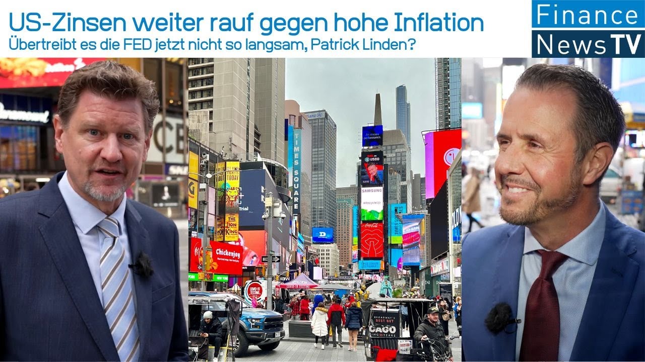 US-Zinsen weiter rauf gegen hohe Inflation: Übertreibt es die FED jetzt ...