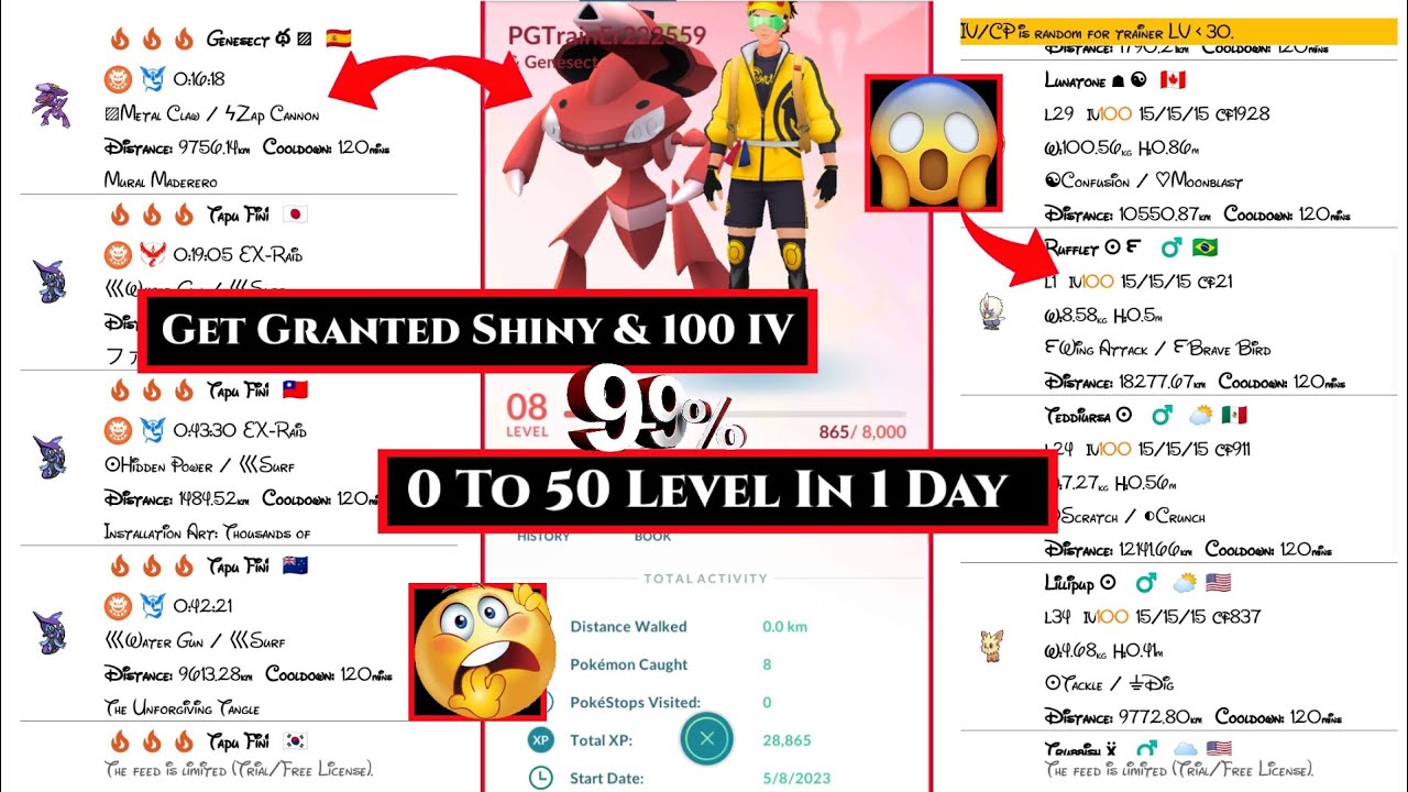 How To Get Guaranteed Shiny Legendary😳 | IN POKÉMON GO | How To ...