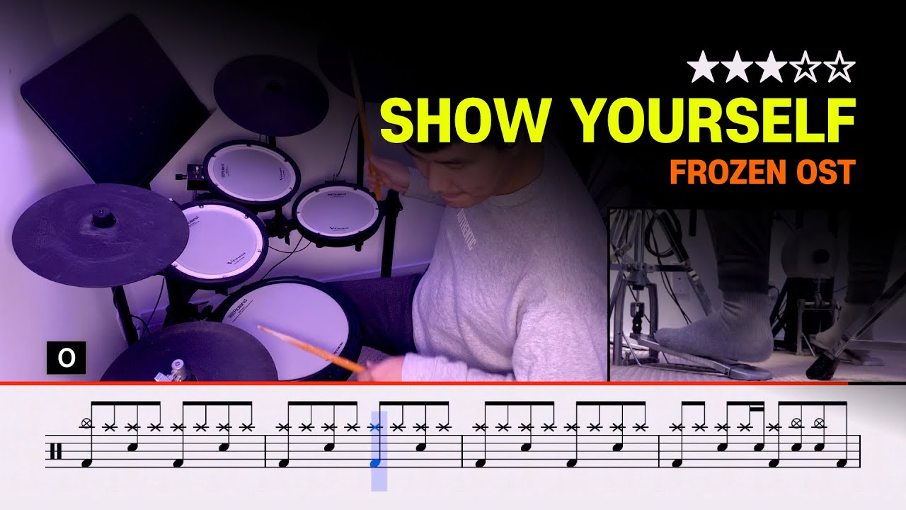 [Lv.05] Show Yourself - Frozen Ost (★★★☆☆) | Pop Drum Cover - YouTube