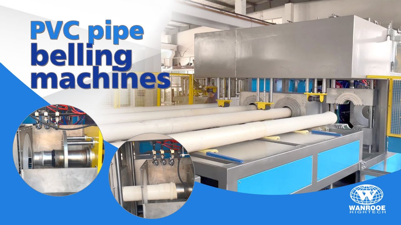 Auto PVC Pipe Belling Machine Add Seals PVC Pipe Socketing Machine ...