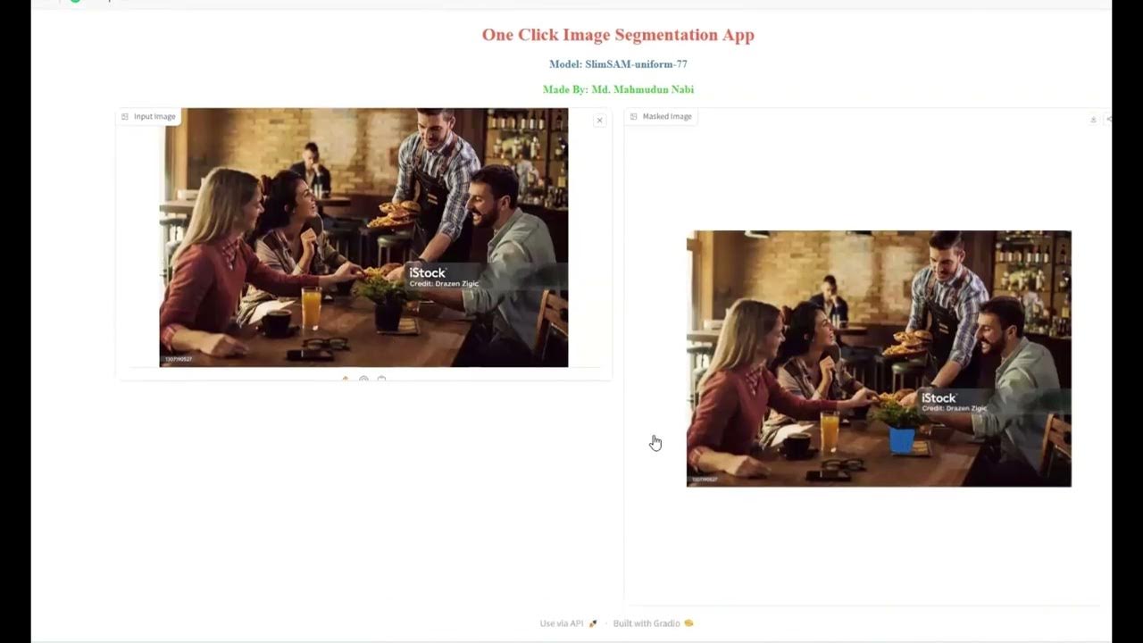 One Click Image Segmentation App | Gradio | Image Segmentation - YouTube