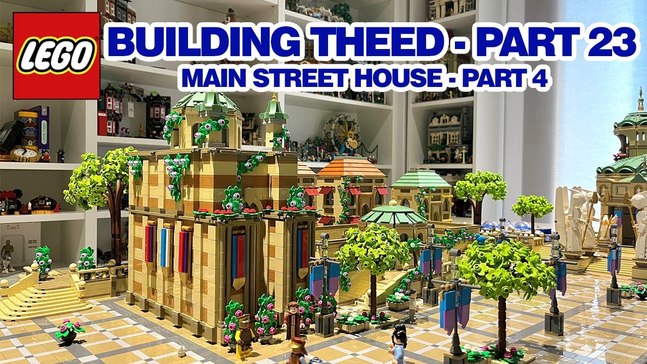 Building Theed - Part 23 - Main Street House - Part 4 - a LEGO Star ...