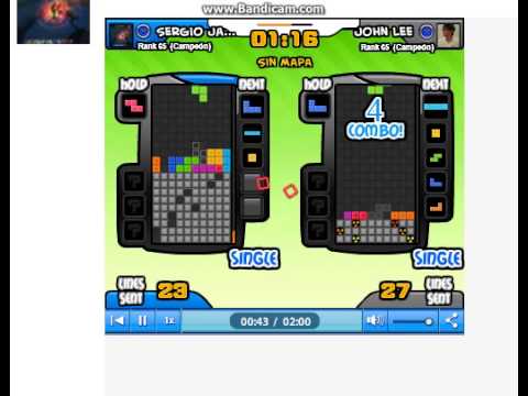Tetris Battle FACEBOOK 2P - YouTube