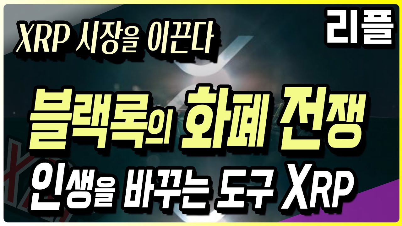 리플 Xrp 블랙록의 화폐 전쟁 그들의 치밀한 작전 리플 리플전망 리플코인 Youtube