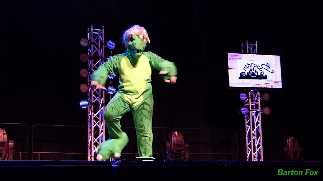 Anthrocon 2014 - Fursuit Dance Competition - Ghostt - YouTube