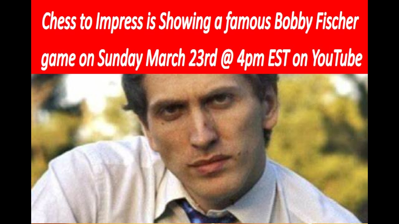 Showing a Famous Bobby Fischer game! - YouTube