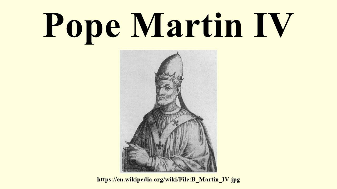 Pope Martin IV - YouTube