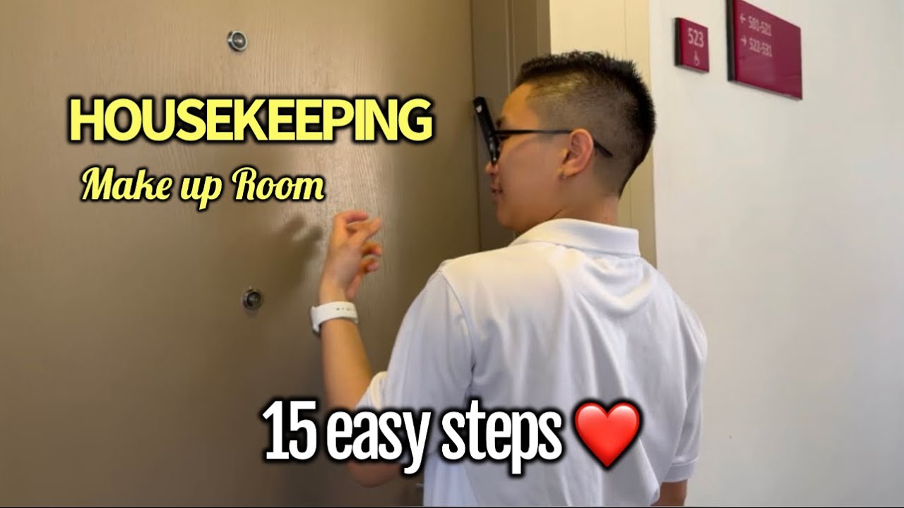 Housekeeping| How to clean Make Up Room| 15 easy steps| WonderJ Vlogs ...