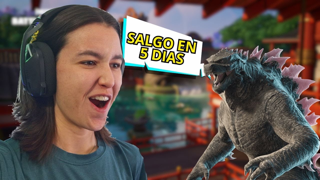 🚨QUEDAN 5 DIAS PARA GODZILLA EN FORTNITE !agregar *CODIGO KNOOBY* 👾 ...