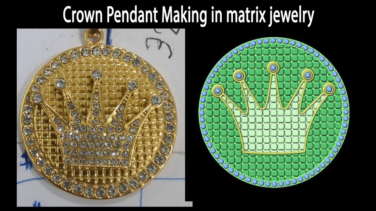 How To Make A Crown Pendant In Jewelry Matrix Software YouTube how-to-make-a-crown-pendant-in-jewelry-matrix-software-youtube