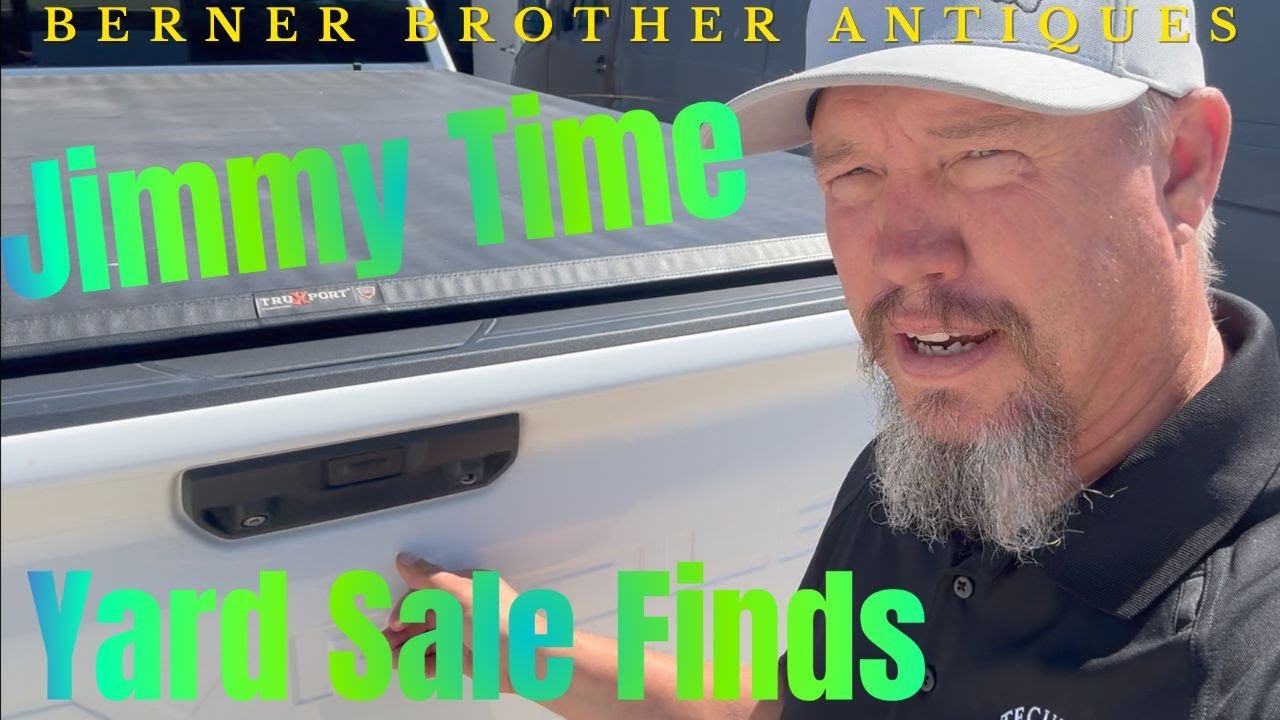 Jimmy Time: Yard Sale Finds - YouTube