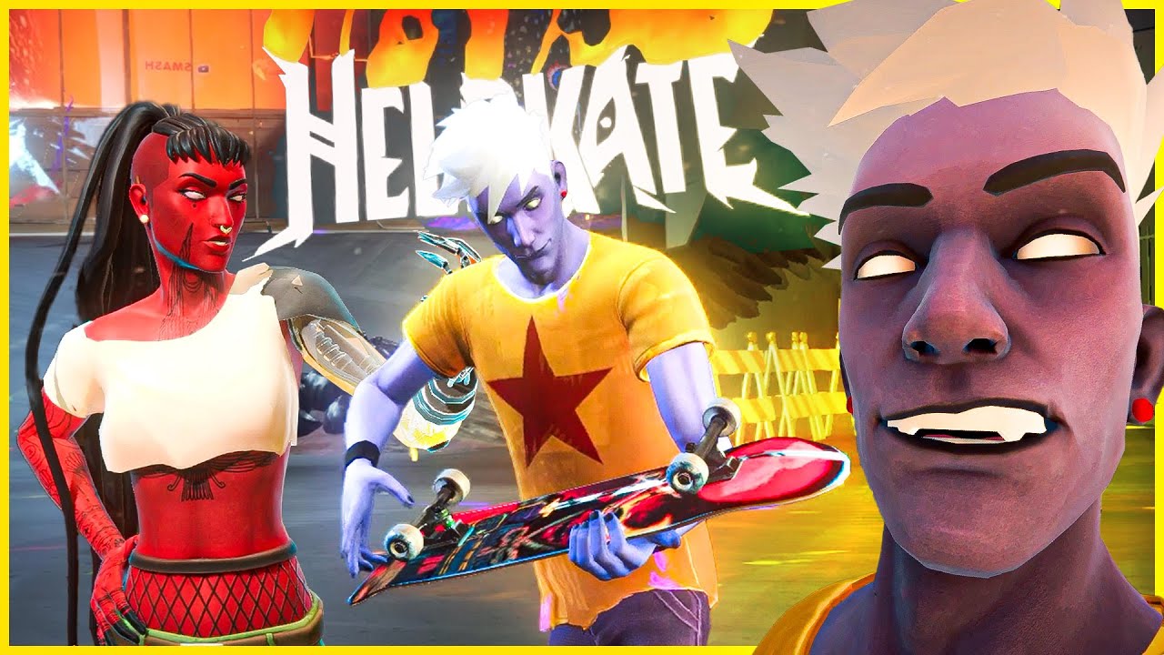 HELSKATE - JOGO NOVO DE SKATE (com história) - YouTube