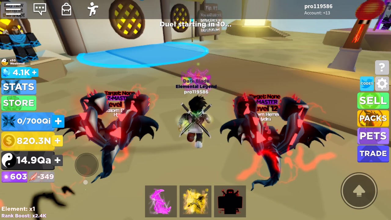 Getting a good rank for ninja legends - YouTube