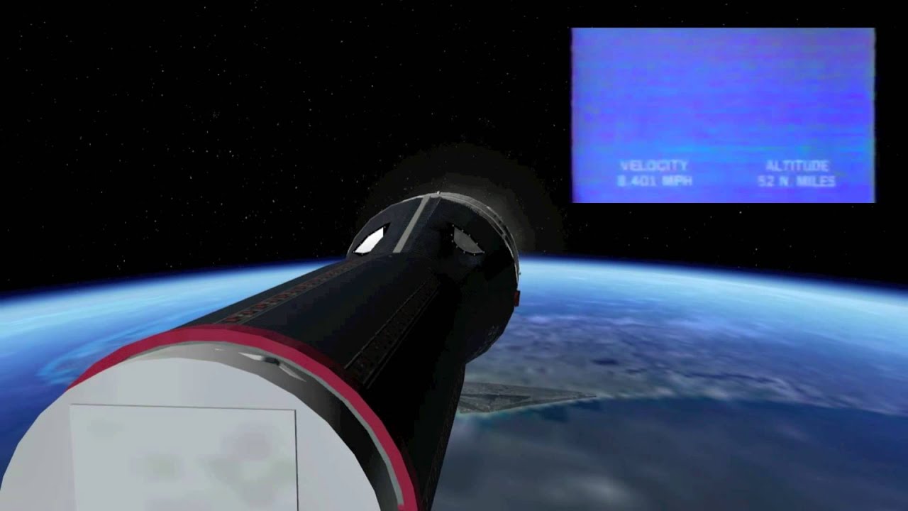 Orbiter 2010 - Simulating Gemini VIII (GT-8) Launch - YouTube