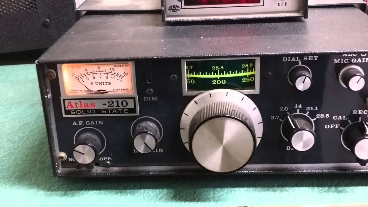 Atlas 210 HF MobileTransceiver - YouTube