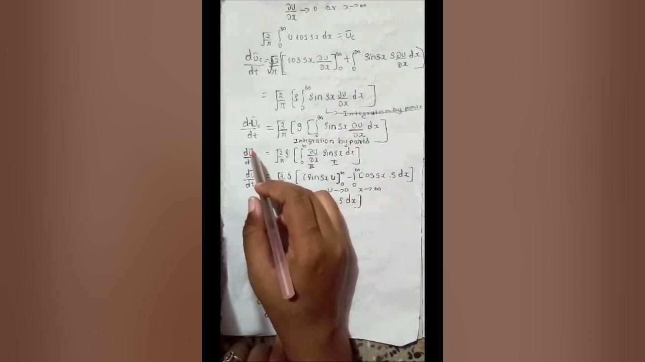 Application of Fourier transform on solving boundary value problem.... - YouTube