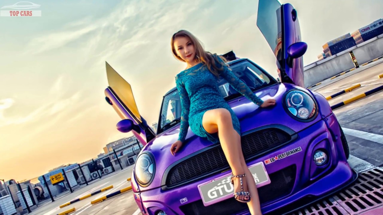 [Top Cars]: Purple Mini Cooper Custom by Liberty Walk - YouTube