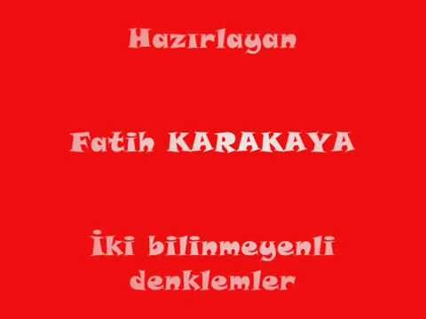 Ders Takip Yayınları YGS Hazırlık Matematik, İki Bilinmeyenli Denklemler