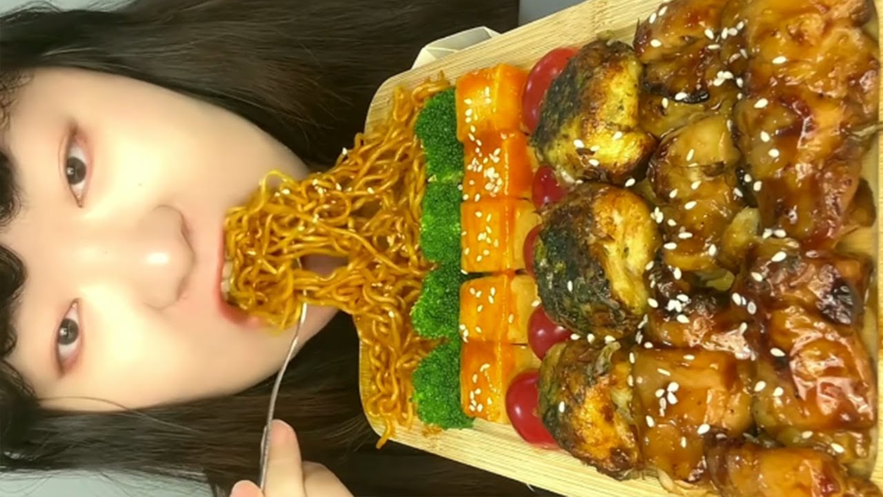 AMSR #85 Eating Delicious Show Asian #amazingeating #amsr #mukbang ...
