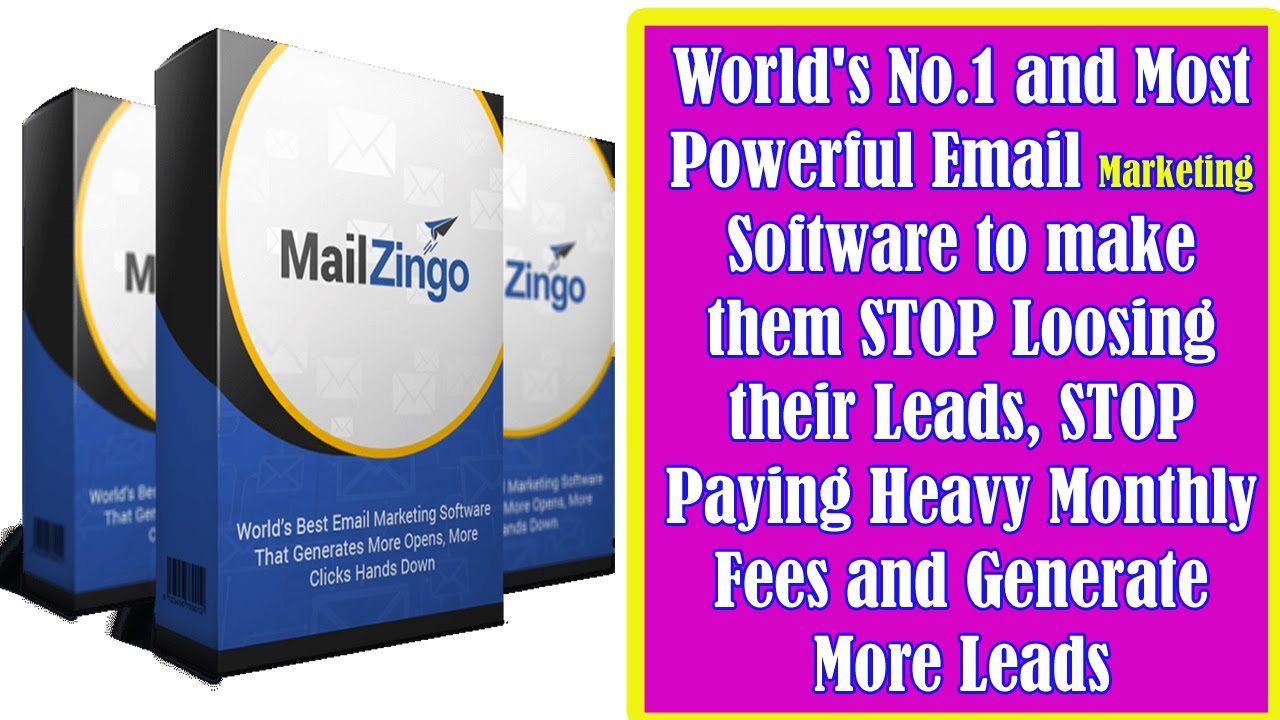 MailZingo Review | MailZingo Demo Discount And Huge Bonus - YouTube