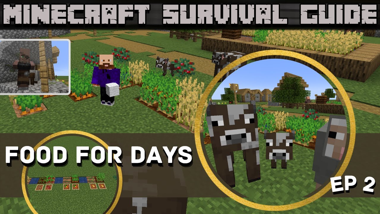 Beginner Minecraft SURVIVAL Guide Ep2, Java - YouTube