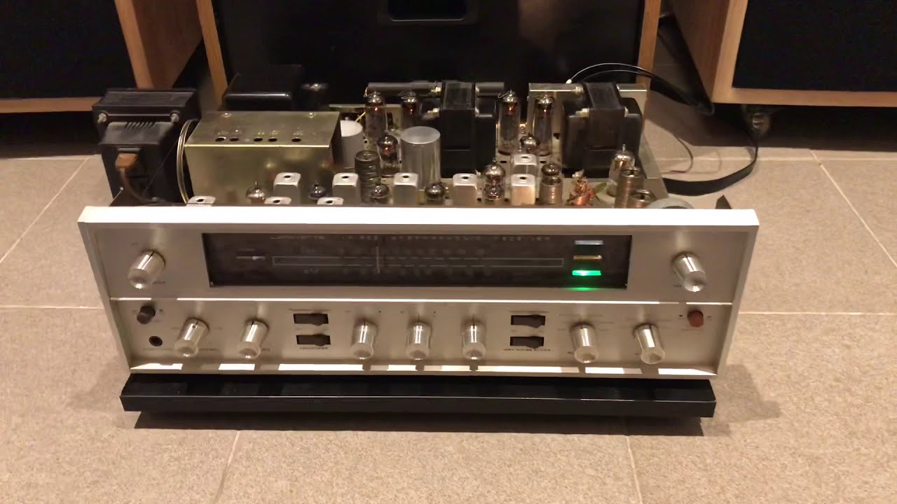 Lafayette tube receiver - YouTube